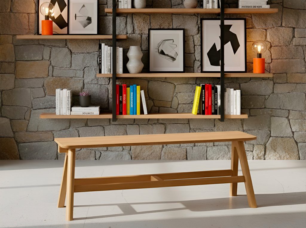 Chevron bench - Dasras